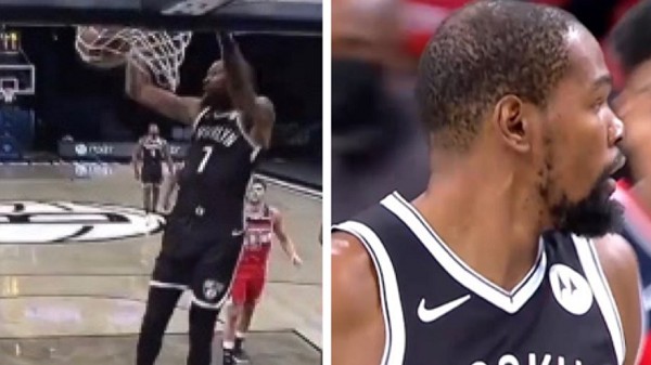 Basketball top5 - 影/都回來了！KD+KI首節聯手狂轟23分 「死神」KD第一球強勢突破雙手爆扣宣示回歸...