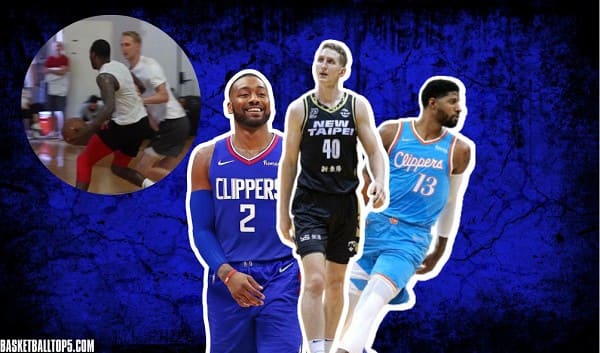 Basketball top5 - 影/前新北國王洋將登上NBA官方社群！「小火車」湯瑪士現身PG、Wall等NBA超巨球局 二度遭Wall單吃