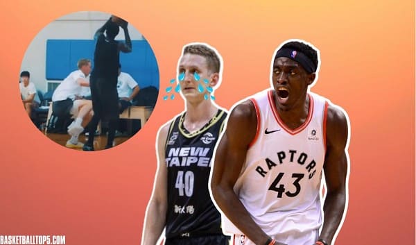 Basketball top5 - 影/Siakam撞飛小火車！前PLG洋將湯瑪士現身NBA等級球局 遭多名NBA球星震撼教育