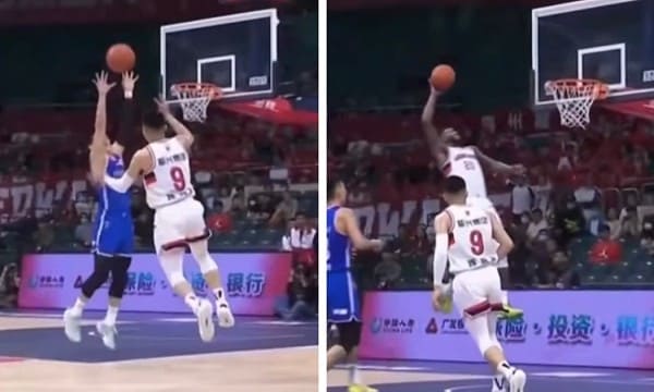 Basketball top5 - (影)快訊/上課囉！陳盈駿高拋助勇士舊將完成第一時間戰斧爆扣 隨後直接抄截林庭謙快攻再進球