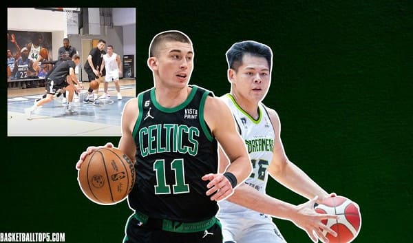 Basketball top5 - 影/台灣魔獸低調赴美訓練！李德威夢幻聯動NBA綠衫軍新生代後衛 得不到隊友信任只拿到3球+不斷折返跑