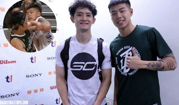Basketball top5 - 上季才在場上大打出手！陳孝榕、蔣淯安賽後開心合影 兩人關係、心境曝光