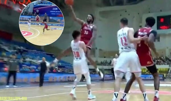 Basketball top5 - 影/這人來台灣打過SBL！貝斯CBA兩戰狂轟65分 外線一步收球直接硬騎中國球員拿分