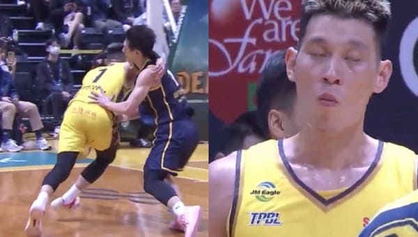 Basketball top5 - (影)快訊/林書豪突然失控！出肘敲暈魏嘉豪 領到違反運動精神犯規還不以為然...